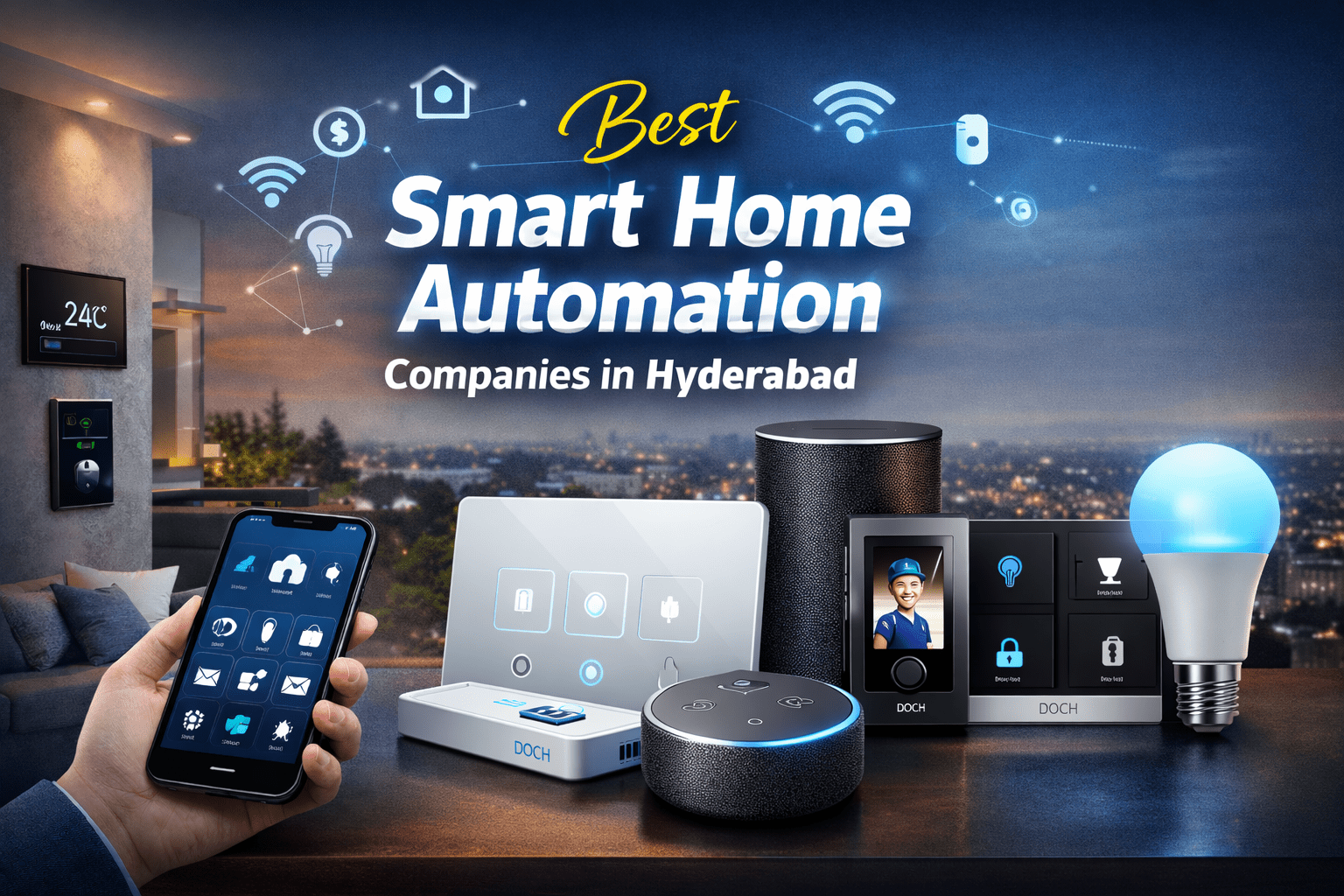 Best Smart Home Automation Companies in Hyderabad | DOCH