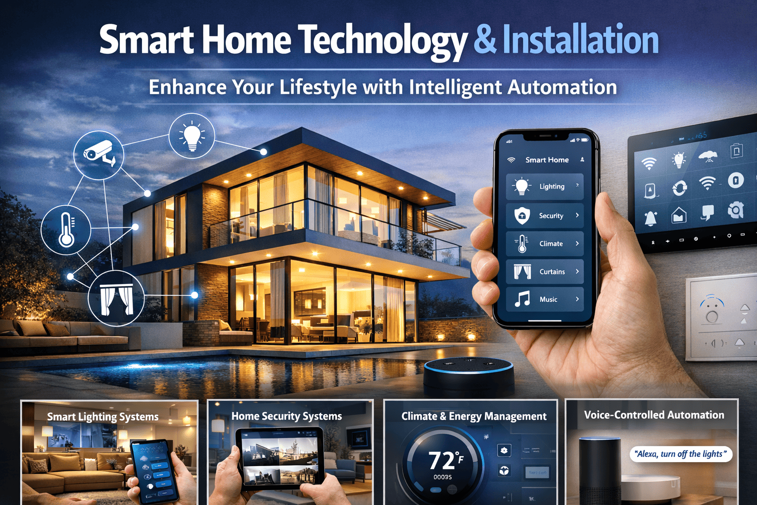NO.1 and Best Smart Home Technology Installation Solutions